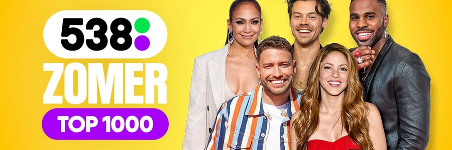 It's summer summer summertime op Radio 538: stem op jouw favoriete zomerhits voor De 538 Zomer ...