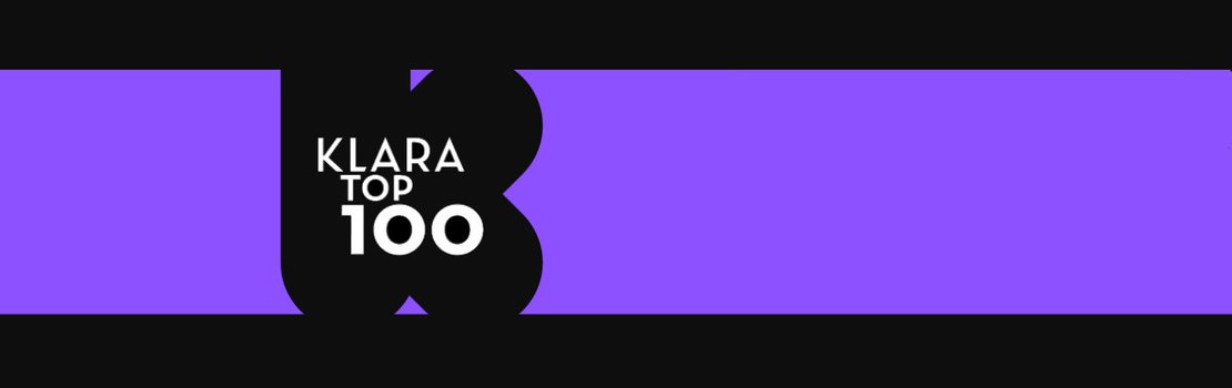 Klara Top 100: 2023 - Hitnoteringen