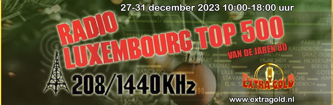 Radio Luxembourg Top 500 van de jaren 80: De lijst van 2023 - Hitnoteringen