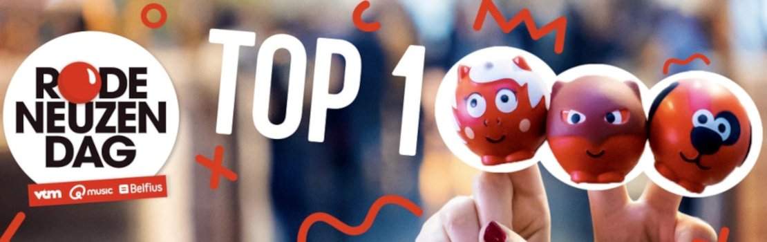 Rode Neuzen Top 1000: 2018 - Hitnoteringen